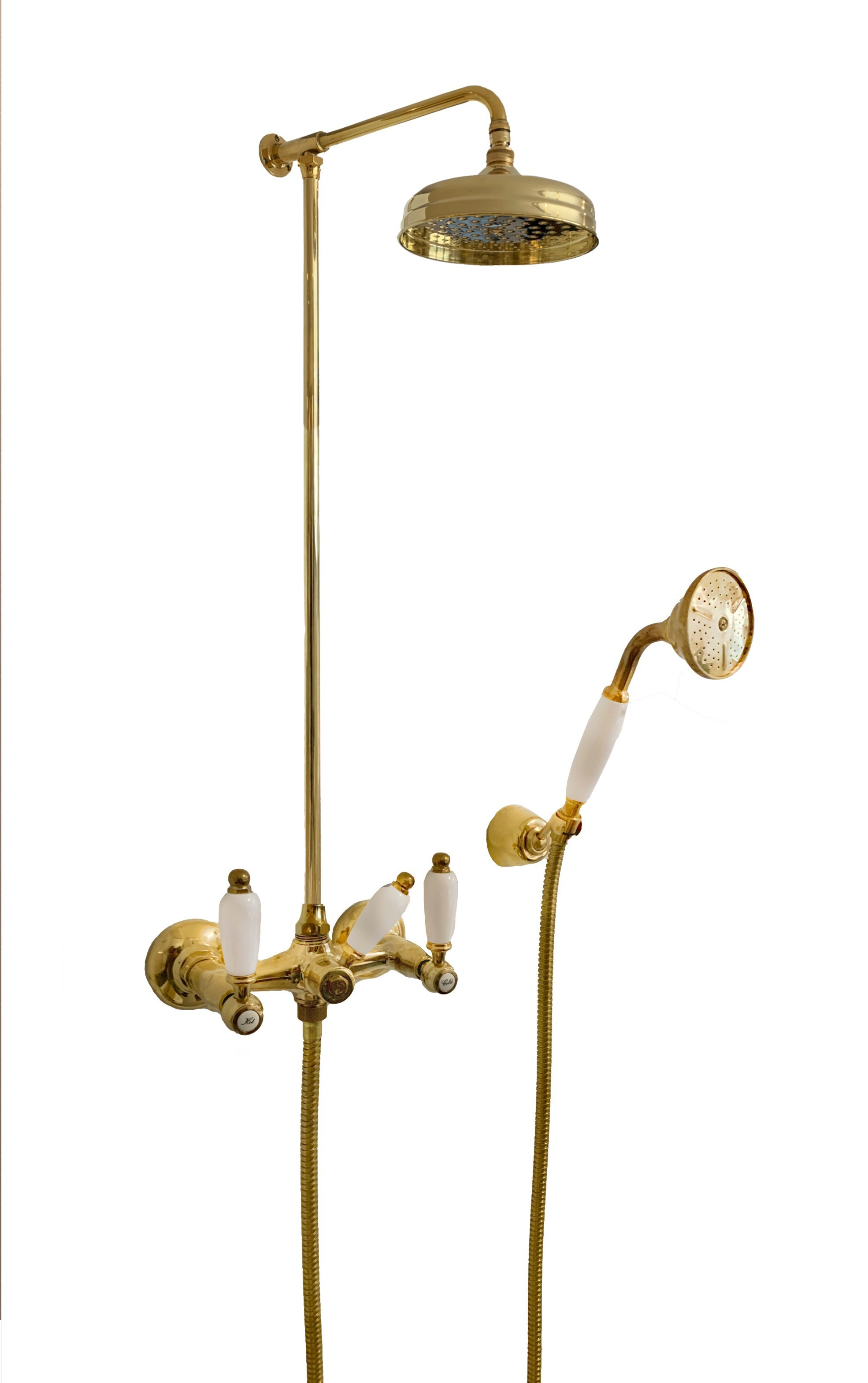 Shower In Solid Brass - 778 Penelope | Bellistri ApS
