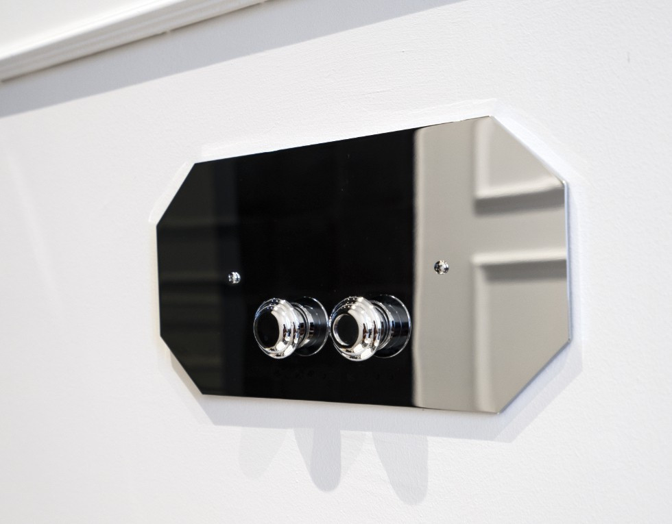 Dual flush control panel